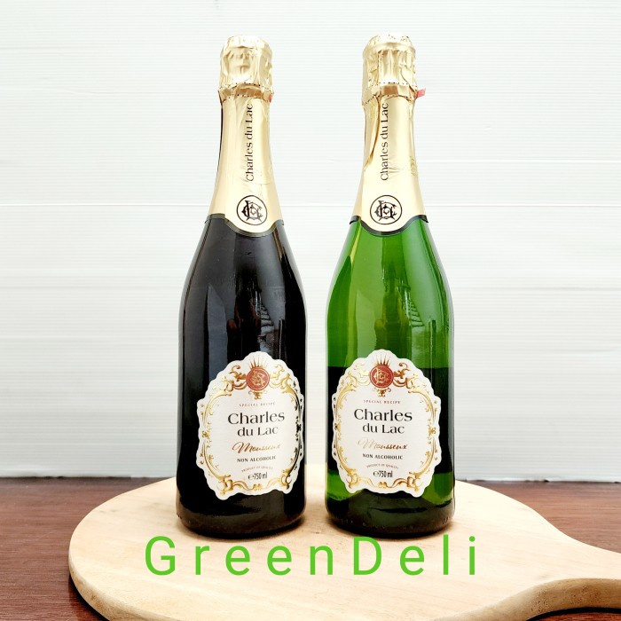 Jual Charles Du Lac Sparkling Grape NON ALCOHOLIC 750ML - GOJEK GRAB ...