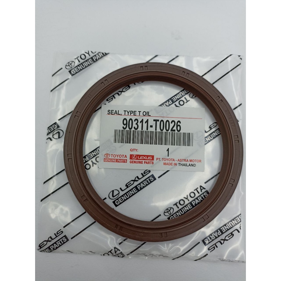 Jual SEAL KRUK AS BELAKANG INNOVA BENSIN 1TR/2TR 90311-T0026 | Shopee ...