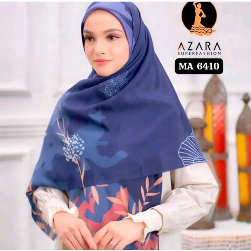 Jual SEGI EMPAT JUMBO SYAR'I MOTIF 130X130 VOAL LC AZARA/05 Paket Hijab ...