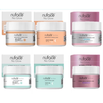 Jual NuFace Nu Glow Cream Day & Night Series | Shopee Indonesia