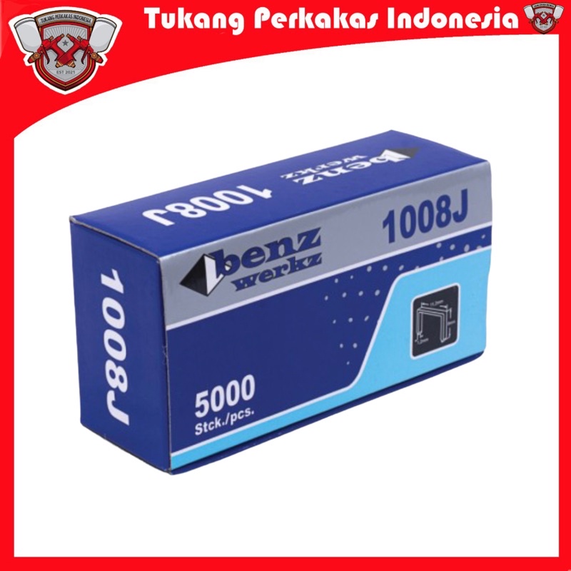 Jual Benz 1008J Isi Mesin Staples paku Tembak U Mata Nailer gun 1008 J ...