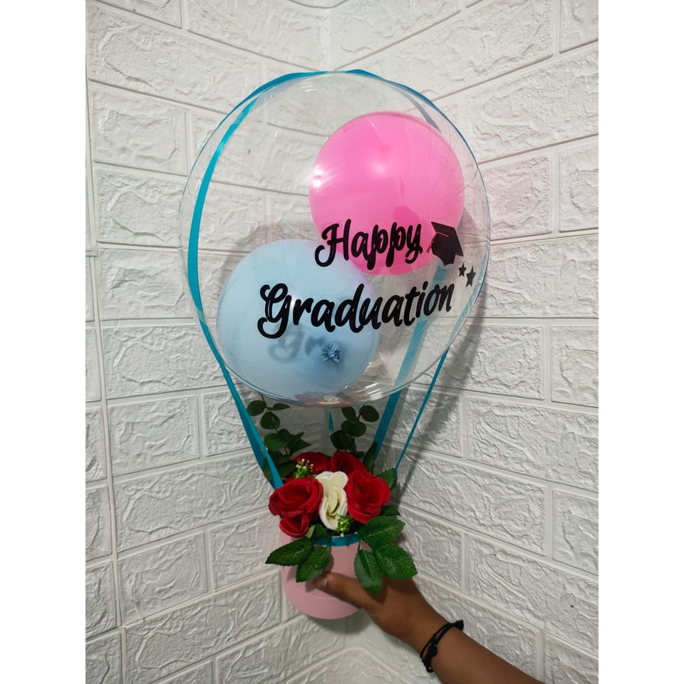 Jual Balon Buket/Balon Box/Balon Bening/Balon Snack/Balon ultah/Balon ...