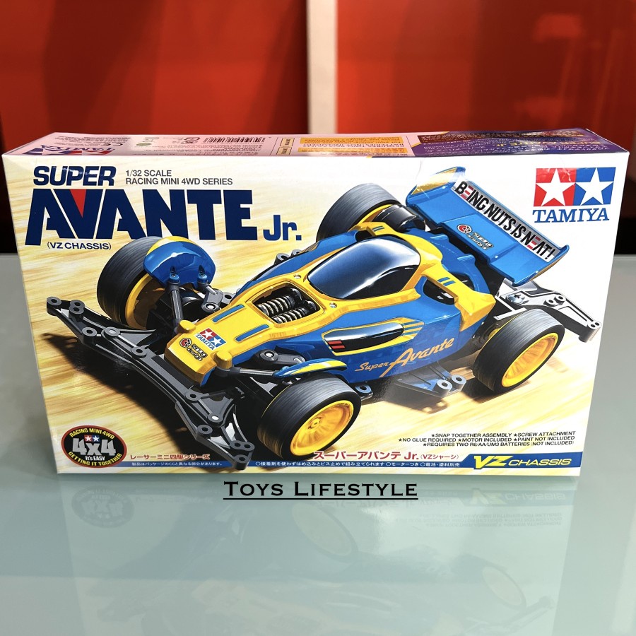 Jual Mainan Rakit Mobil Tamiya Mini 4WD - Super Avante Jr (ORIGINAL ...