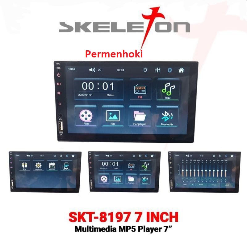 Jual TV Mobil Headunit Double din Skeleton SKT-8197 / SKT - 8197 ...