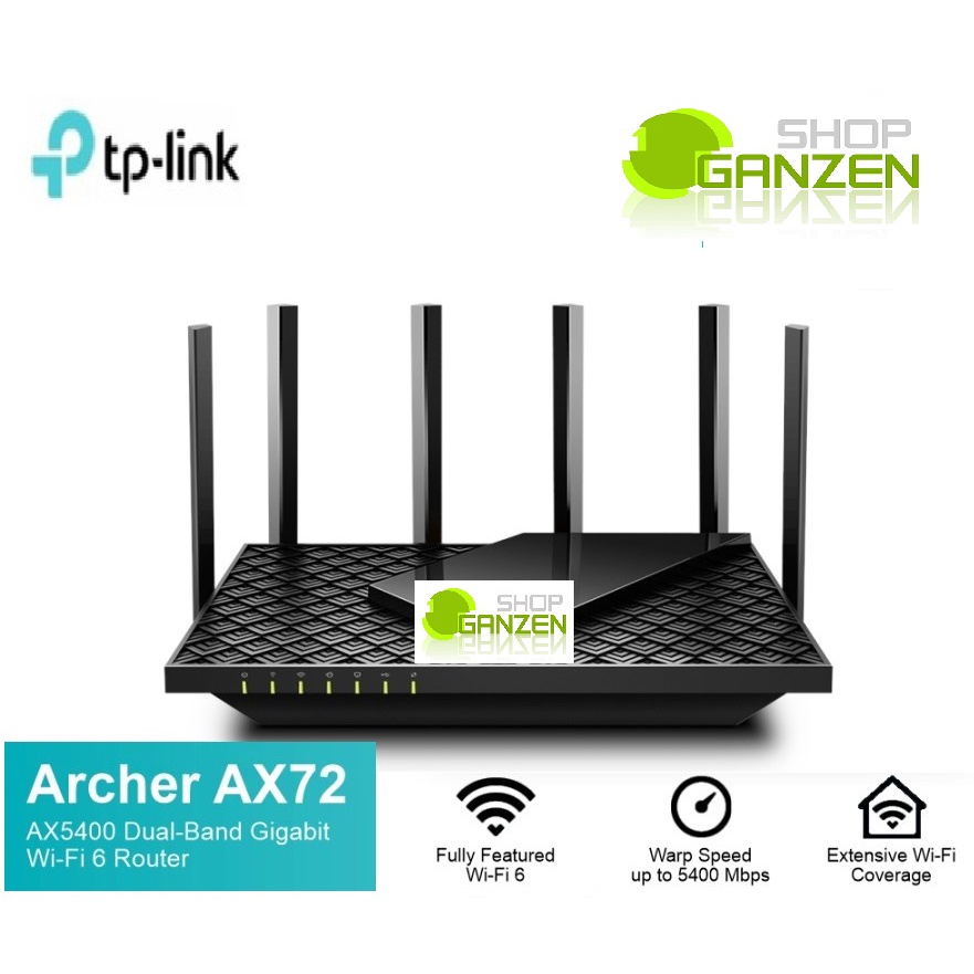 Jual TP-LINK TPLINK Archer AX72 AX5400 Dual Band Gigabit Wireless WiFi ...