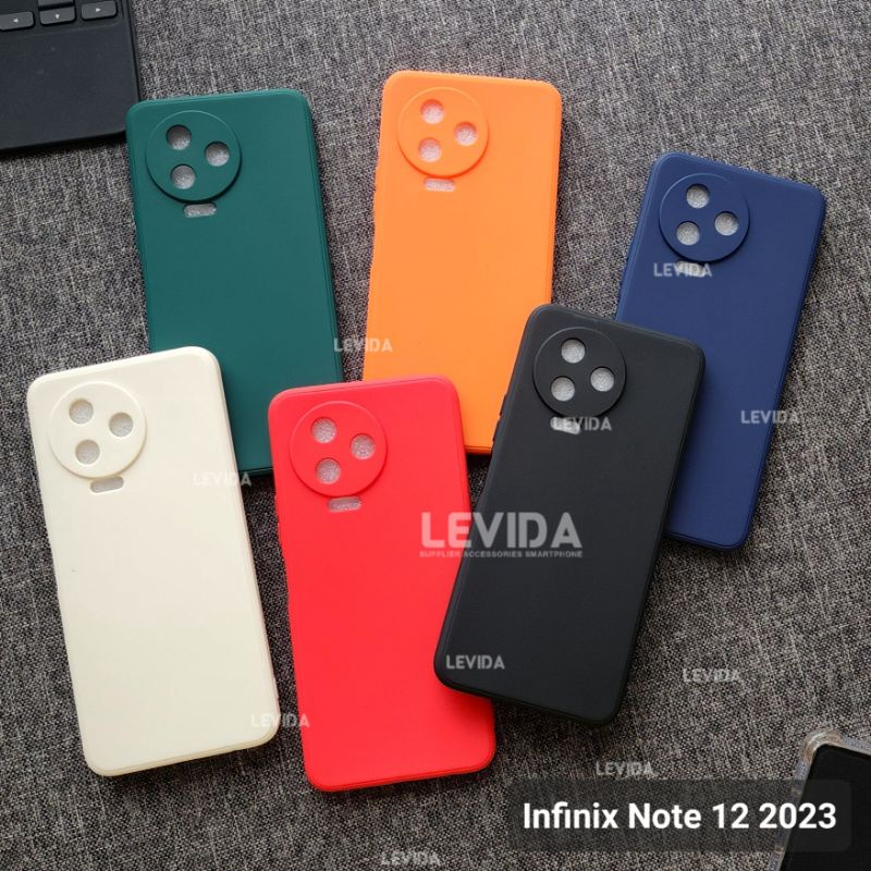 Jual Infinix Note 12 2023 Softcase Macaron Square / Case Square Edge Case Infinix Note 12 2023 ...