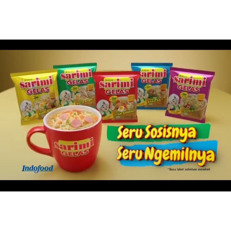 Jual SARIMIE GELAS SARIMI HALAL | Shopee Indonesia