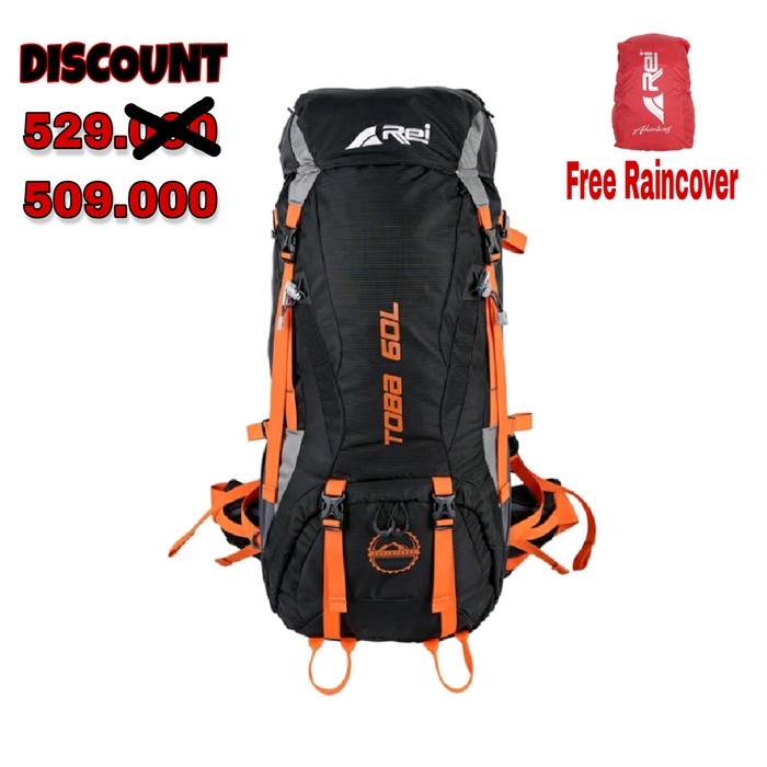Jual Carrier Cariel Ceril Keril Rei Arei Toba 60L 60 Liter | Shopee ...