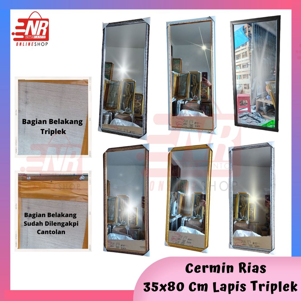 Jual Cermin Rias Kaca / Kaca Cermin / Kaca Rias | Shopee Indonesia