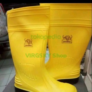 Jual Safety Sepatu Safety Boot Rubber Wayna Inyati | Shopee Indonesia