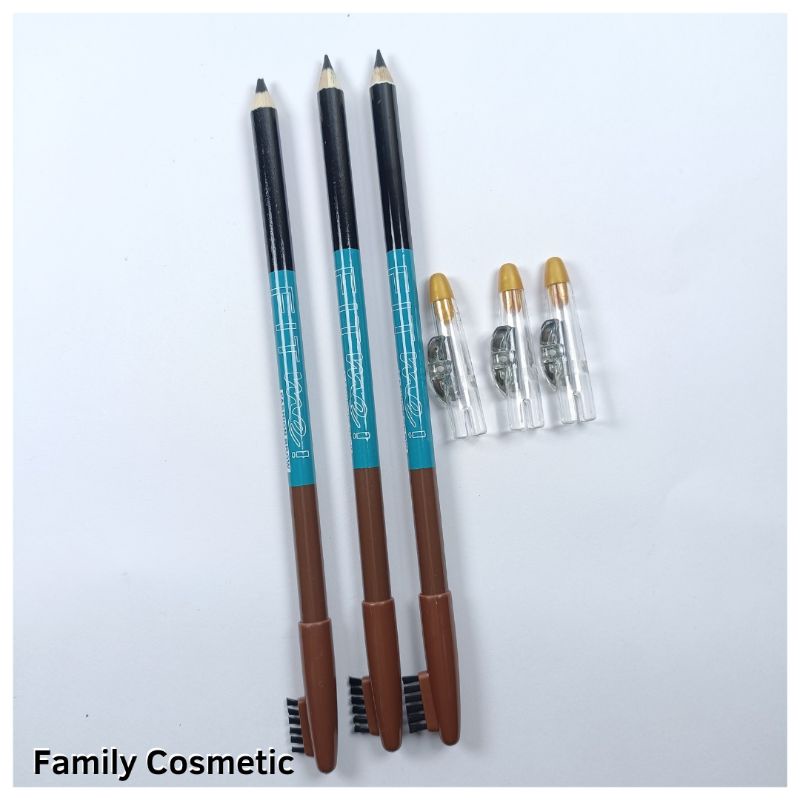 Jual PENSIL ALIS Maybelline eyebrow 2in1 (HITAM & COKLAT) / PENSIL ALIS ...