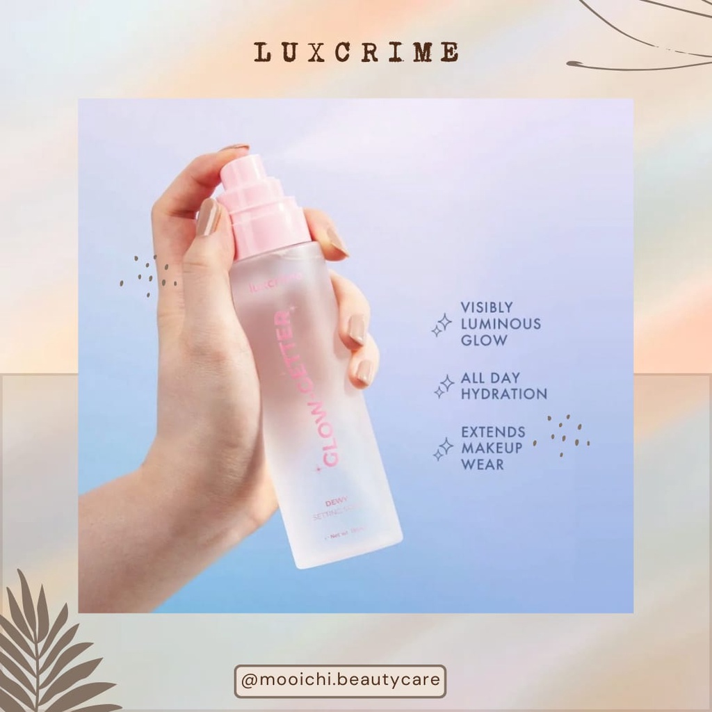 Jual LUXCRIME SETTING SPRAY SERIES | Shopee Indonesia