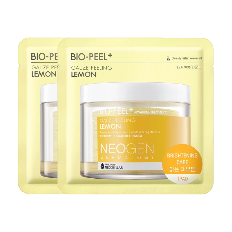 Jual NEOGEN Bio Peel Gauze Peeling Lemon Sachet (8 Pads) | Shopee Indonesia