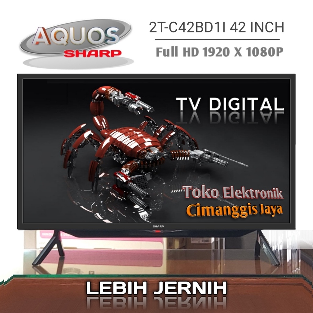 Jual Tv led SHARP 42 inch digital | Shopee Indonesia