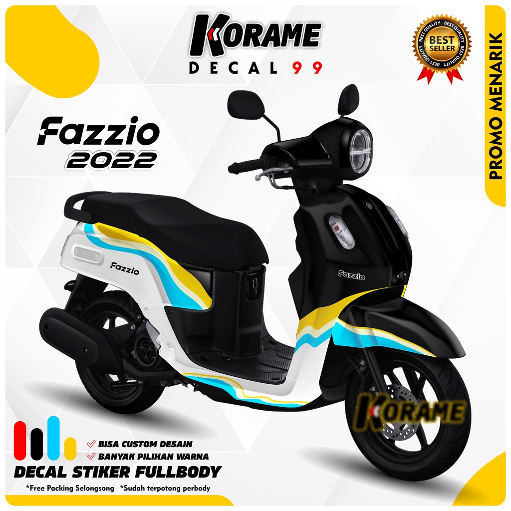 Jual Decal Sticker Fazzio 2022 Full body Motif Funny Sunrise Series ...