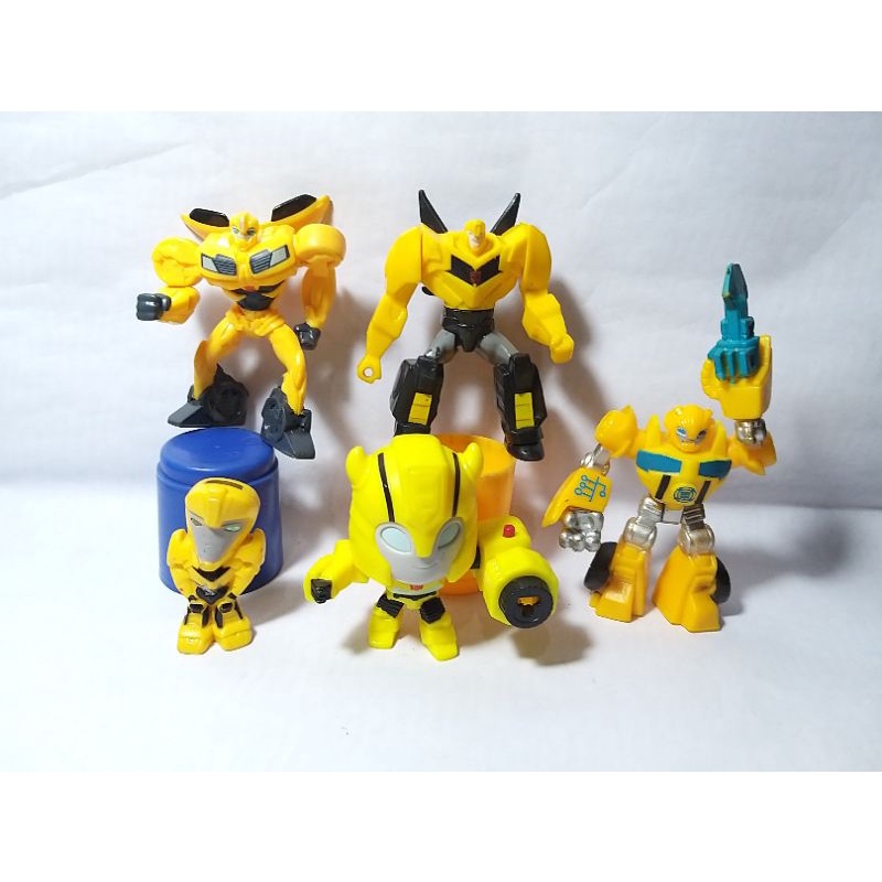 Jual Robot Transformers Bumblebee Bumble Bee Cybertron Autobot Mix Tobot Happy Meal Mcd ...