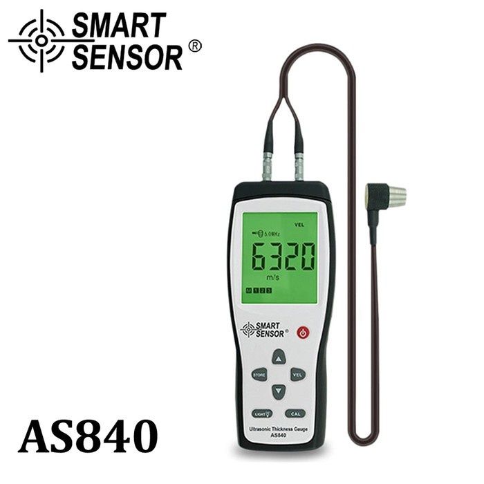 Jual Alat Ukur Ketebalan Smart Sensor AS840 Ultrasonic Thickness Gauge ...