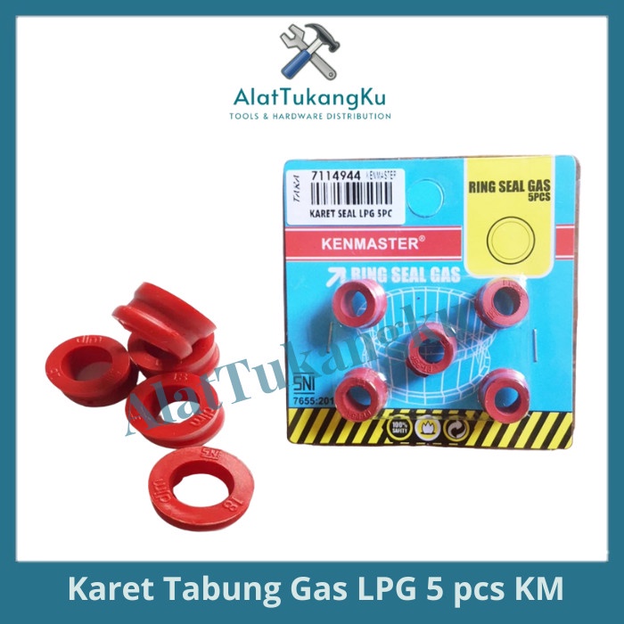 Jual Karet Ring Seal Tabung Gas LPG Isi 5 SNI KENMASTER / Karet Tabung ...