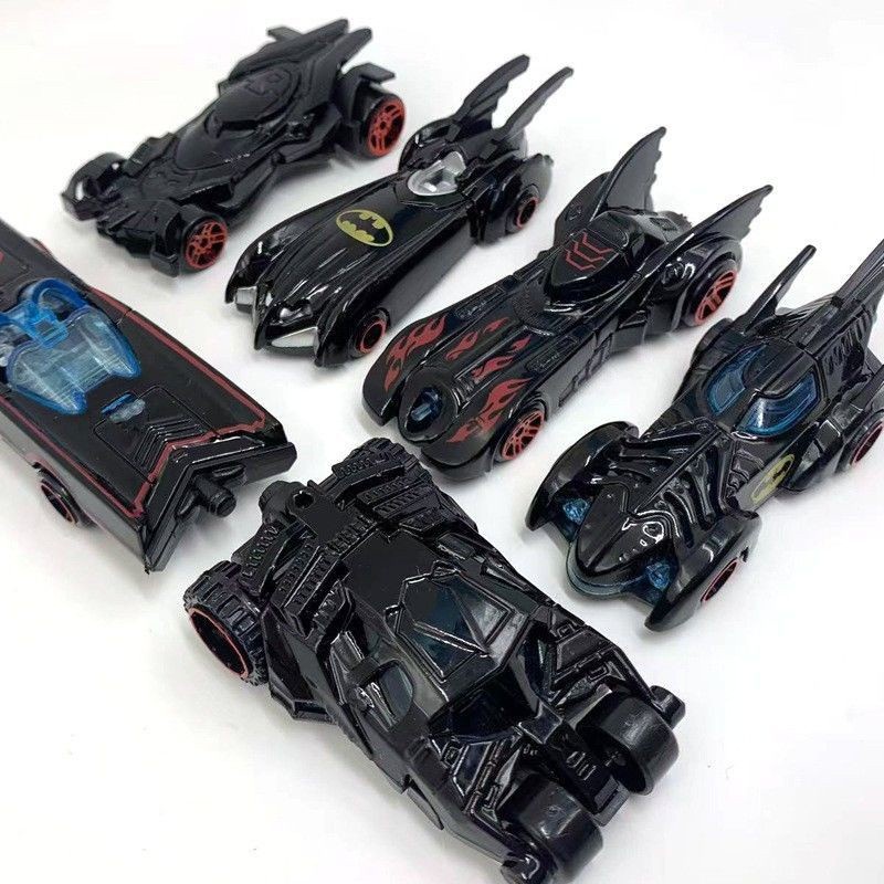 Jual Diecast Batman Mobil Diecast Batmobile Figure Batman 1 Set 6pcs ...
