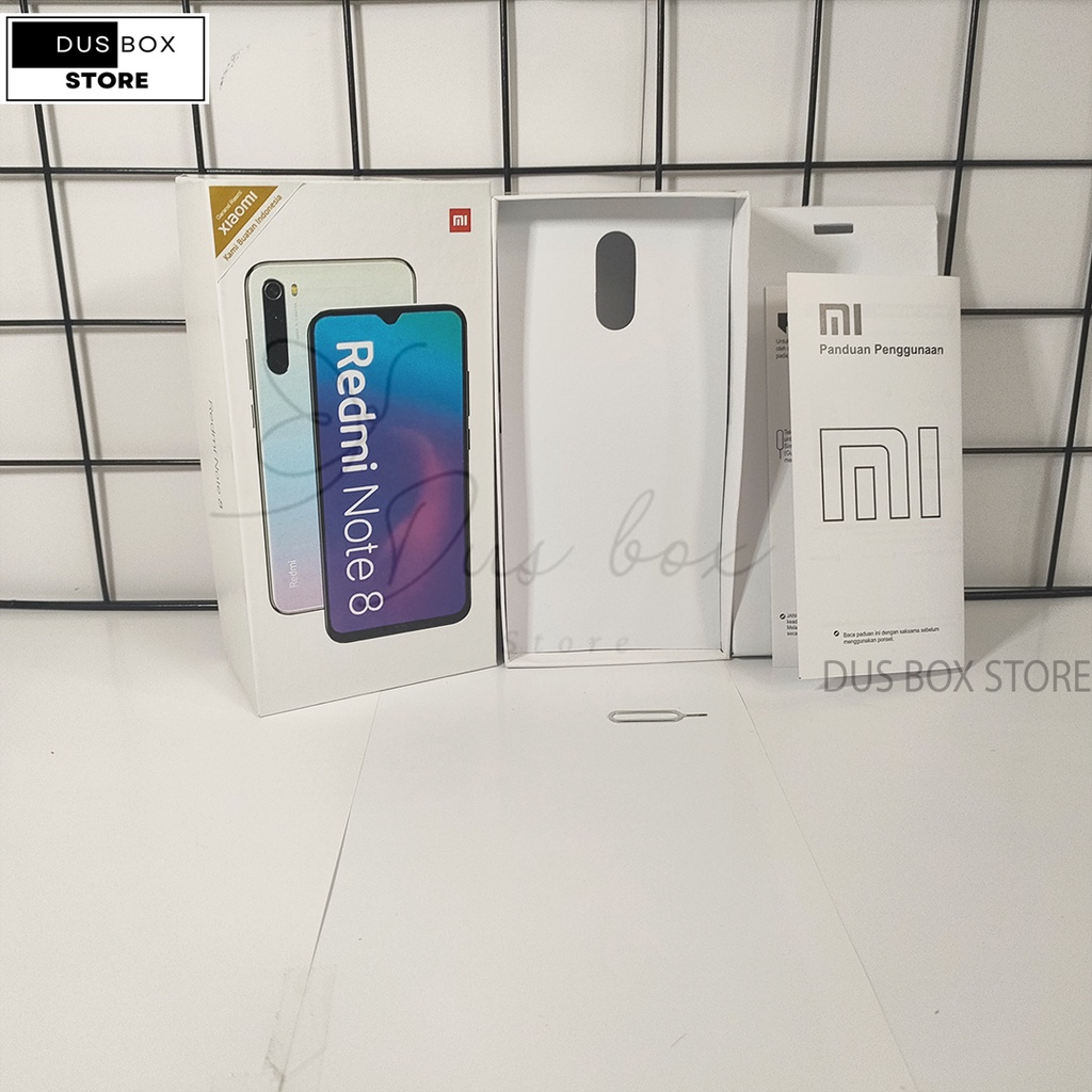 Jual DUS BOX REDMI NOTE 8 -FREE STICKER DAN FULLSET- BOX REDMI | Shopee ...