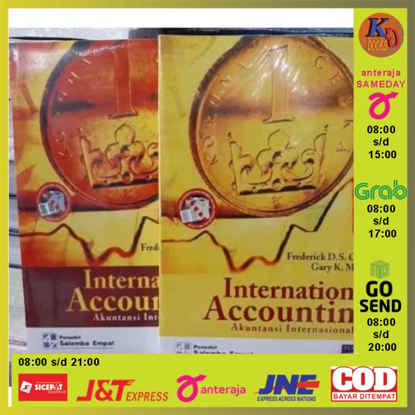 Jual Akuntansi Internasional edisi 6 buku 1 dan buku 2 Frederick D.S ...