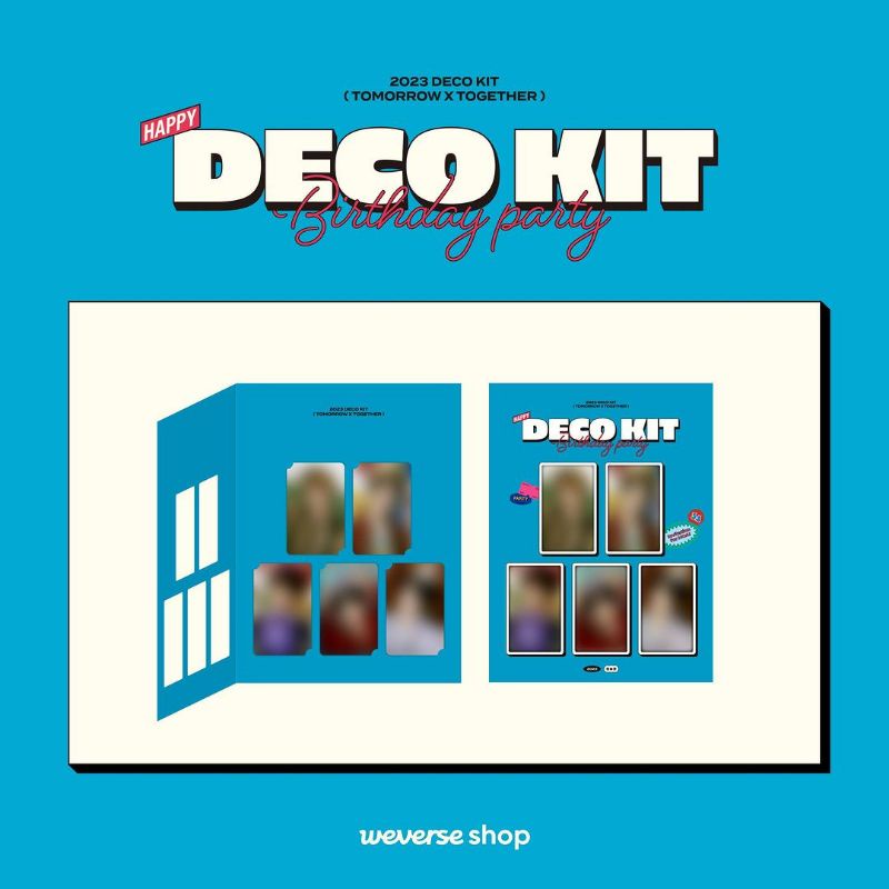 Jual OFFICIAL TXT TOMORROW X TOGETHER DECO KIT 2023 | Shopee Indonesia