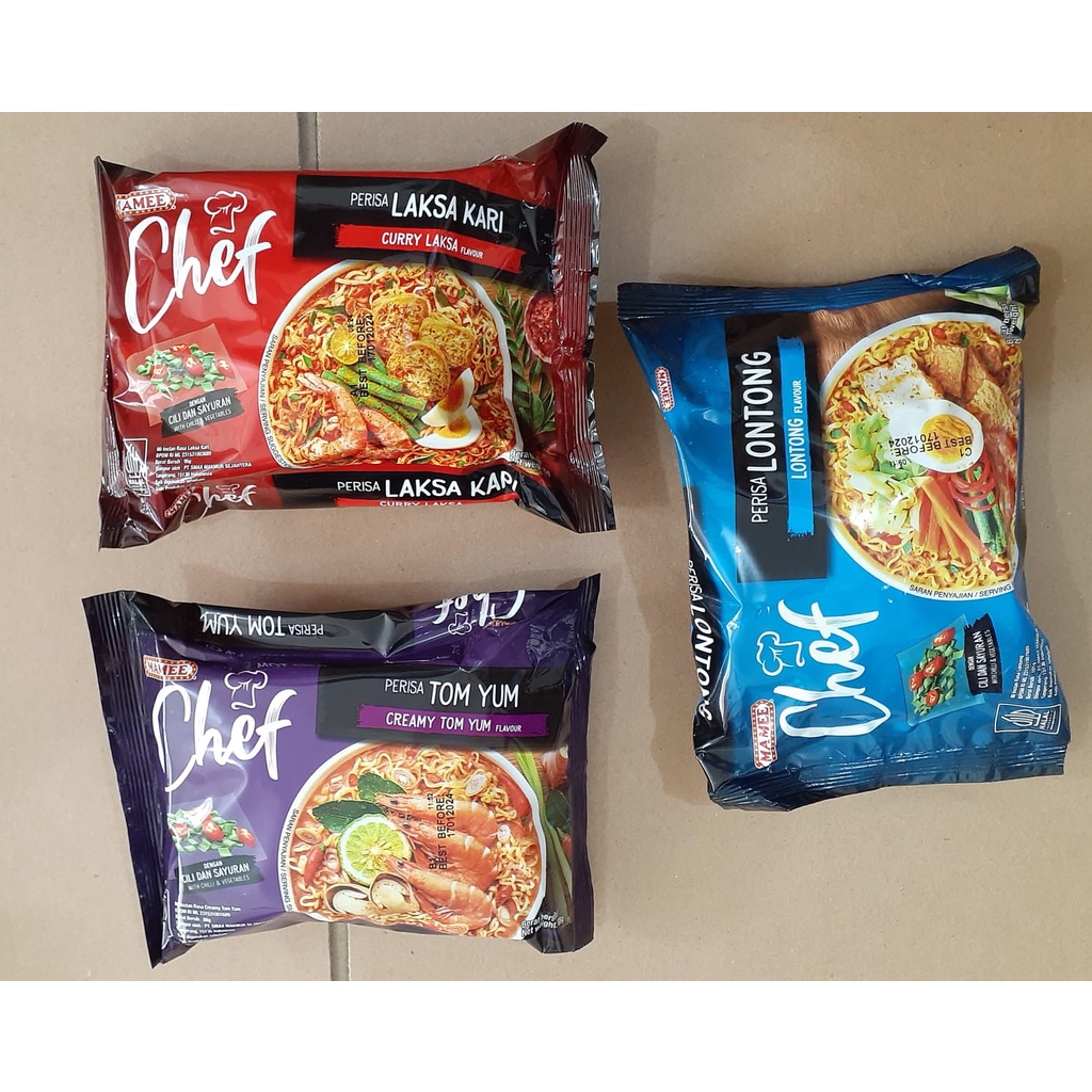 Jual Mamee Chef noodle Per Pcs | Shopee Indonesia