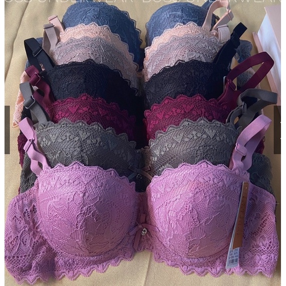 Jual bh bra kawat brukat / size 34 36 38 40 42 /Real Picture | Shopee ...