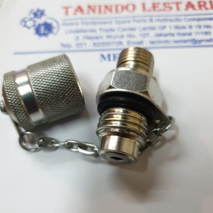 Jual Adapter Nepple Test Point M16 x 1/4" BSP Premium original | Shopee ...