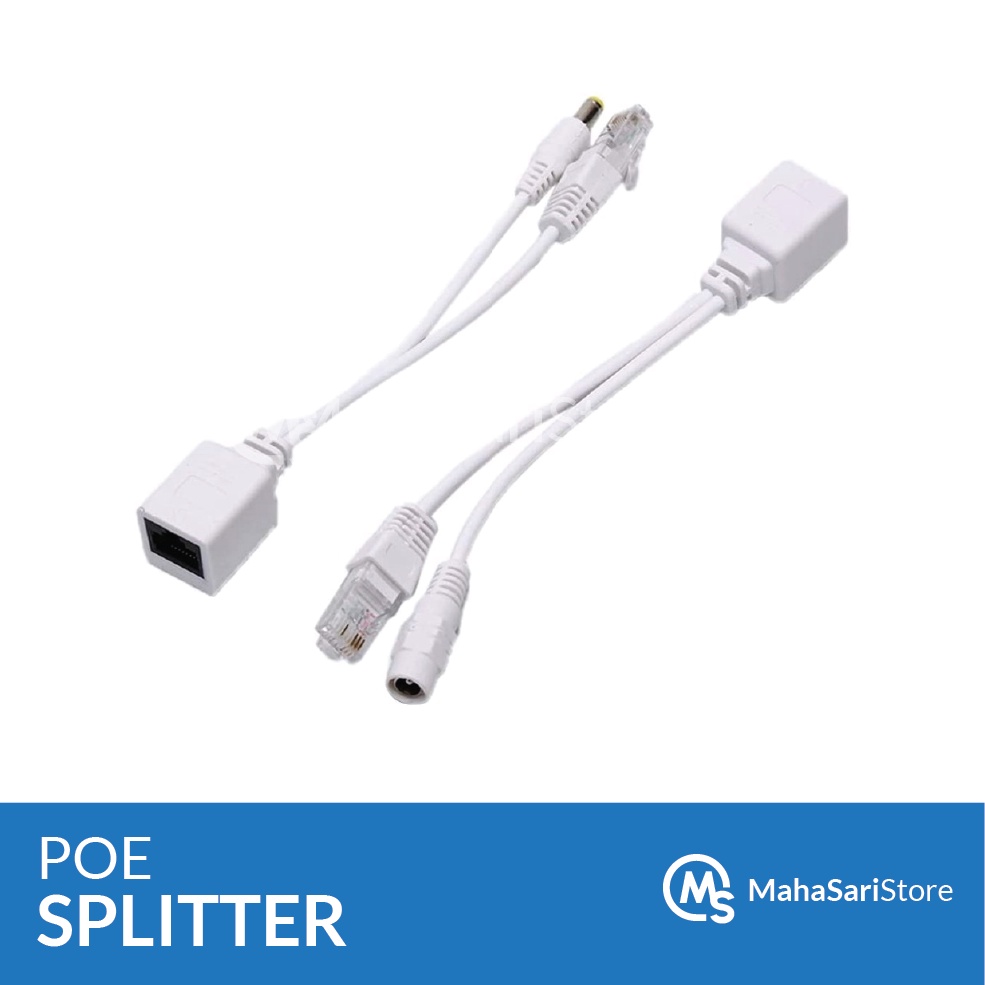 Jual Kabel / Cable POE Injector / Injektor Spliter / Splitter (1 Set ...