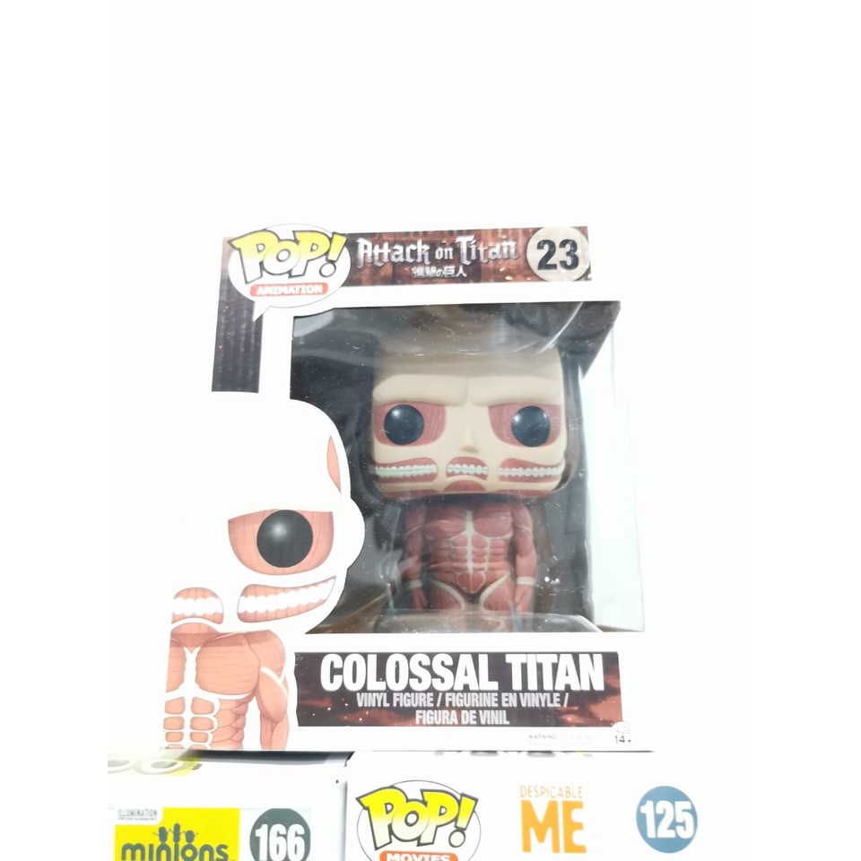 Jual ACTION FIGURE FUNKO POP ANIMATION 23 COLOSSAL TITAN ATTACK ON ...