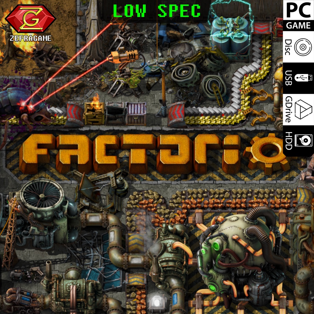 Jual FACTORIO PC Full Version/GAME PC GAME/GAMES PC GAMES | Shopee Indonesia
