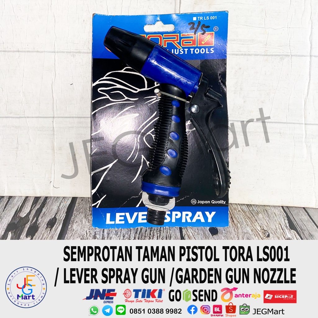 Jual SEMPROTAN TAMAN PISTOL TORA LS001 / LEVER SPRAY GUN /GARDEN GUN ...