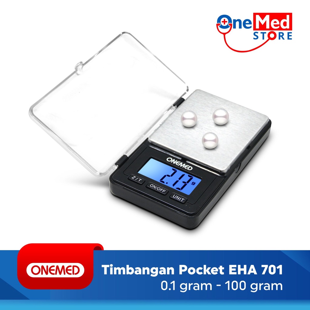 Jual Timbangan Digital Pocket Onemed EHA701 0,1 gram - 100 gram ...