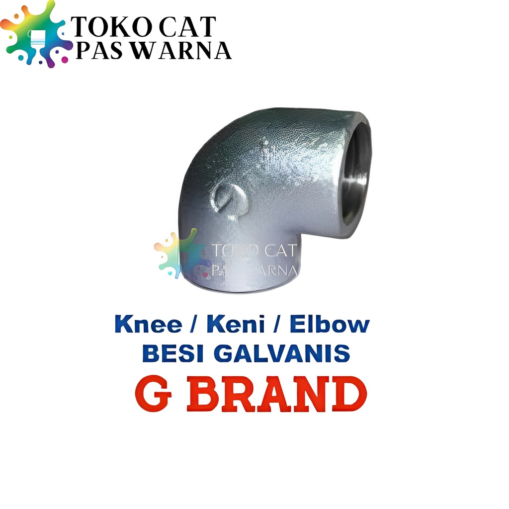 Jual Sambungan L Knie Pipa Besi GALVANIS Elbow | Shopee Indonesia