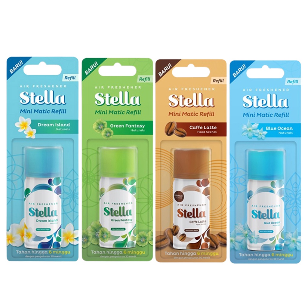 Jual Stella Mini Matic Refill Air Freshener - 40ml | Shopee Indonesia