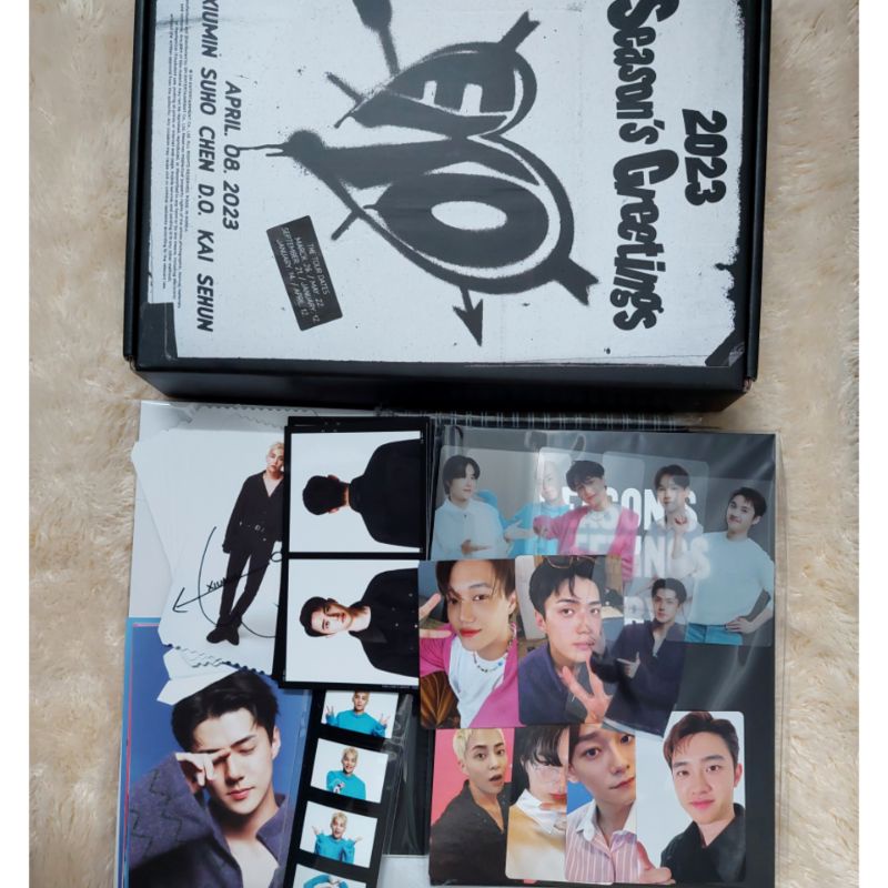 Jual EXO SEASON GREETINGS 2023 SG 23 SEHUN D.O. KAI SUHO CHEN XIUMIN ...