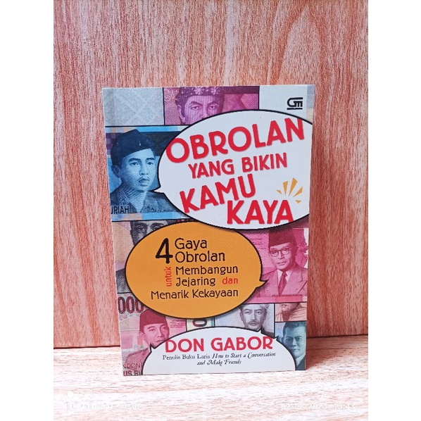 Jual Buku Obrolan Yang Bikin Kamu Kaya By Don Gabor | Shopee Indonesia