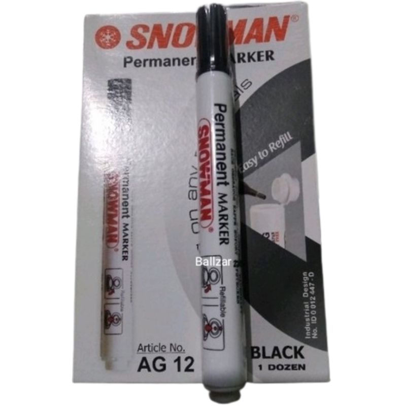 Jual SPIDOL PERMANENT HITAM | Shopee Indonesia