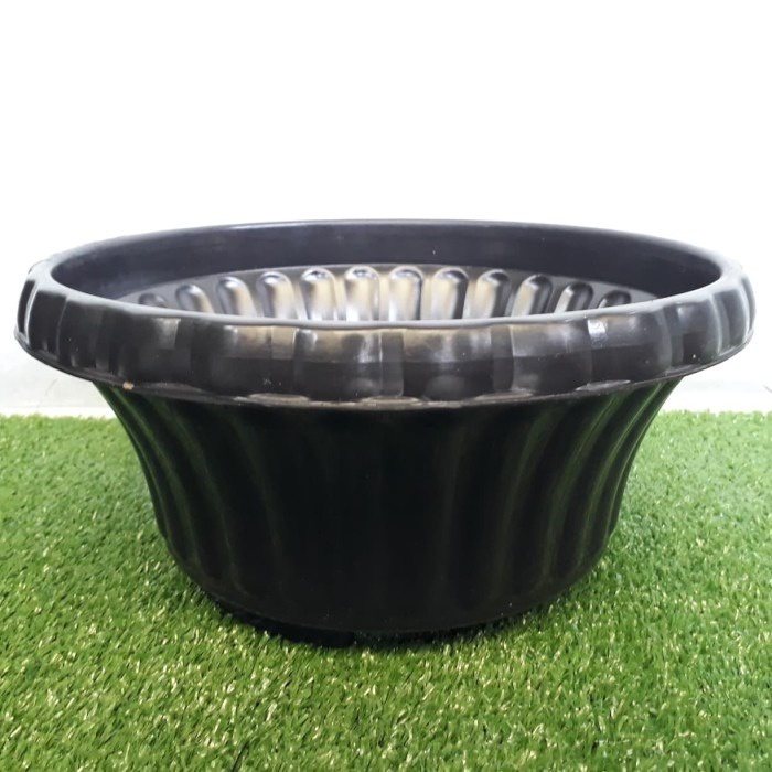 Jual pot bonsai glory 25 , pot adenium hitam, pot ceper | Shopee Indonesia