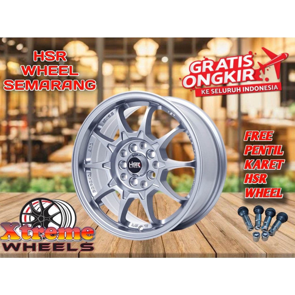 Jual velg racing ertiga ring 15 velg hsr wheel srd r15 lebar 6,5 et 42 untuk innova terios rush ...