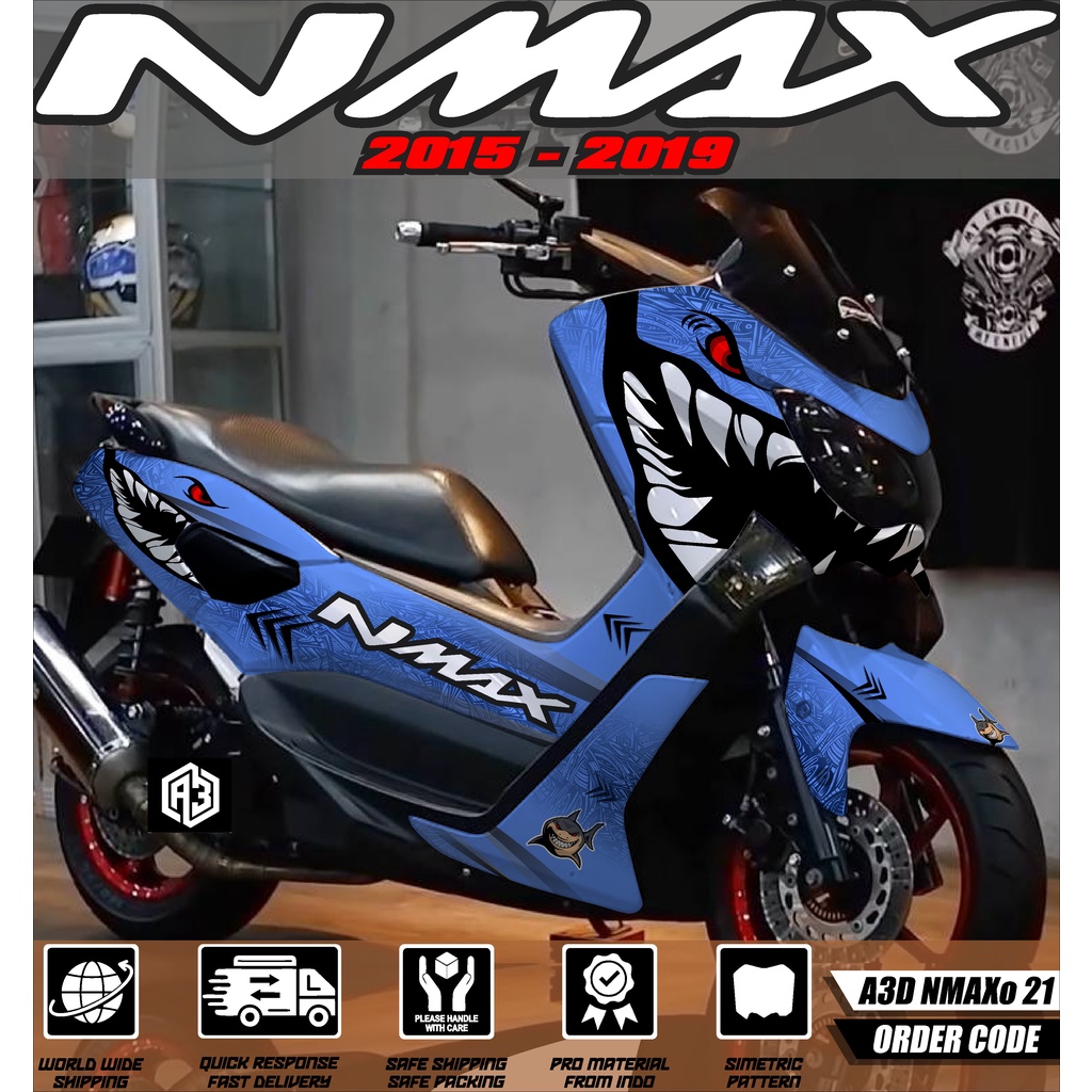 Jual Decal Sticker Nmax Lama 2015-2019 Fullbody Decal Sticker Yamaha ...