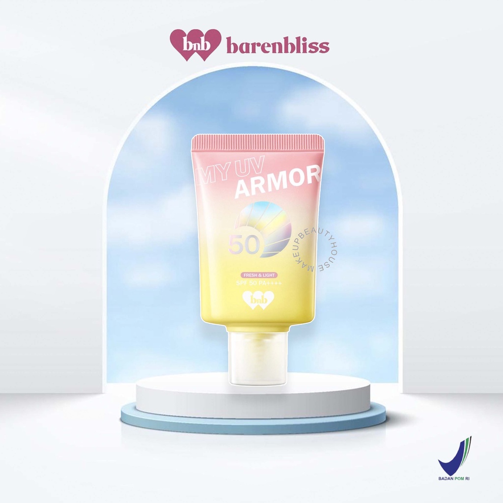 Jual BNB BARENBLISS My UV Armor SPF 50 PA++++ - Face Sunscreen gel Moisturizer 30g | Shopee ...