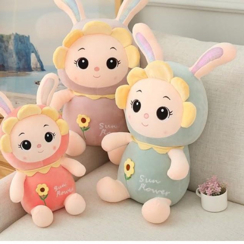 Jual Mainan Boneka Sun Flower Bunga Matahari 40cm Bahan Plush ...