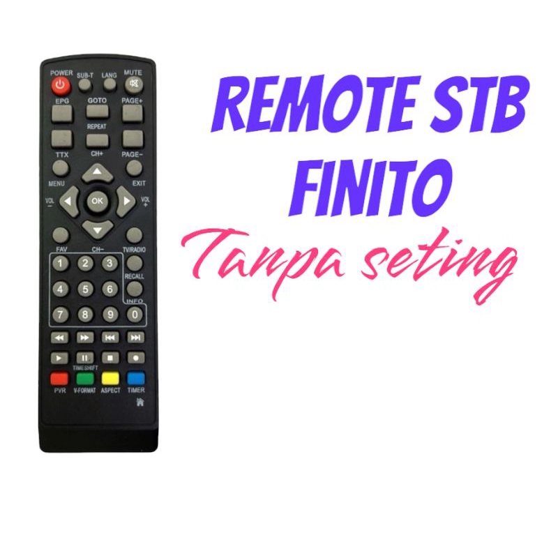 Jual Remote stb Finito/Remote set box Finito | Shopee Indonesia