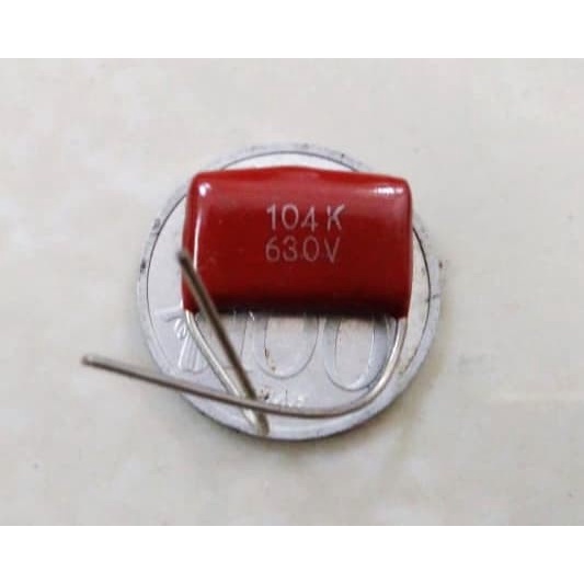 Jual Kapasitor 0.1uF/630V 104 100n 630V Polyester Film Capacitor ...