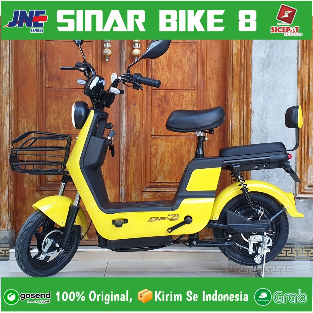 Jual SEPEDA LISTRIK U-WINFLY DRAGONFLY 6 DF 6 Uwinfly 500 Watt | Shopee ...