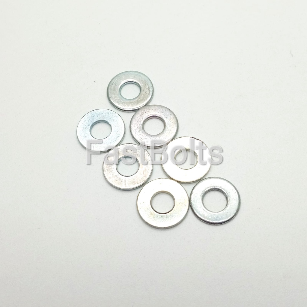 Jual Ring Plat M5 / Ring Plat Putih / Washer Plate Galvanis 5mm Baut ...