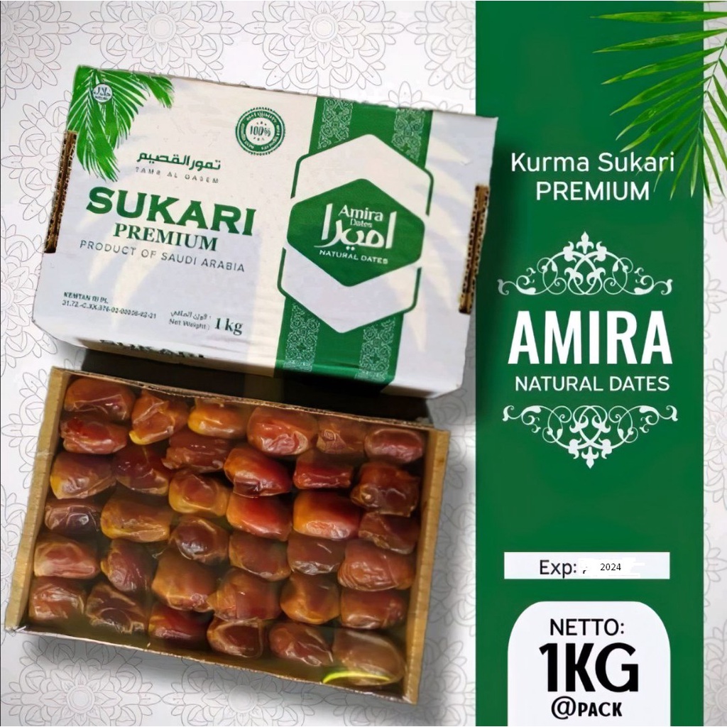 Jual Sukari Kurma Amira Premium Asli 1Kg | Shopee Indonesia