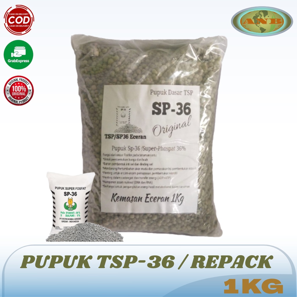 Jual Pupuk Sp-36 /Super - TSP - Phospat 36% - Berat 1kg | Shopee Indonesia